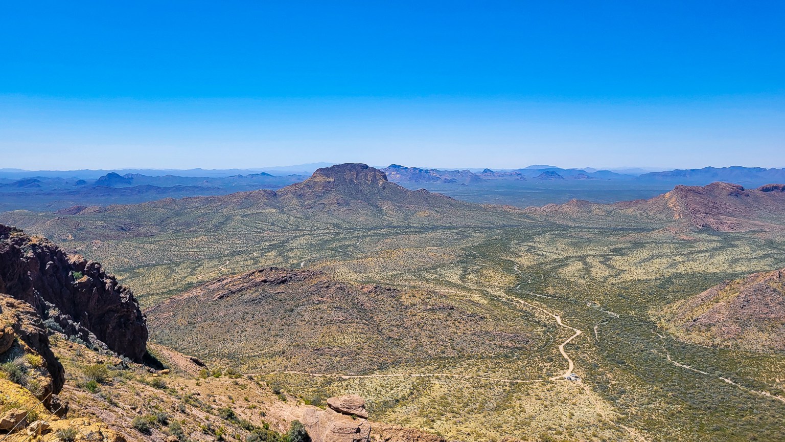 Hiking Arch Canyon Trail in Organ Pipe Cactus National Monument ...